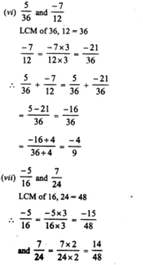 RD Sharma Class 8 Solutions Chapter 1 Rational Numbers Ex 1.1