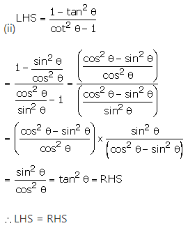 RS Aggarwal Solutions Class 10 Chapter 8 Trigonometric Ratios of Complementary Angles