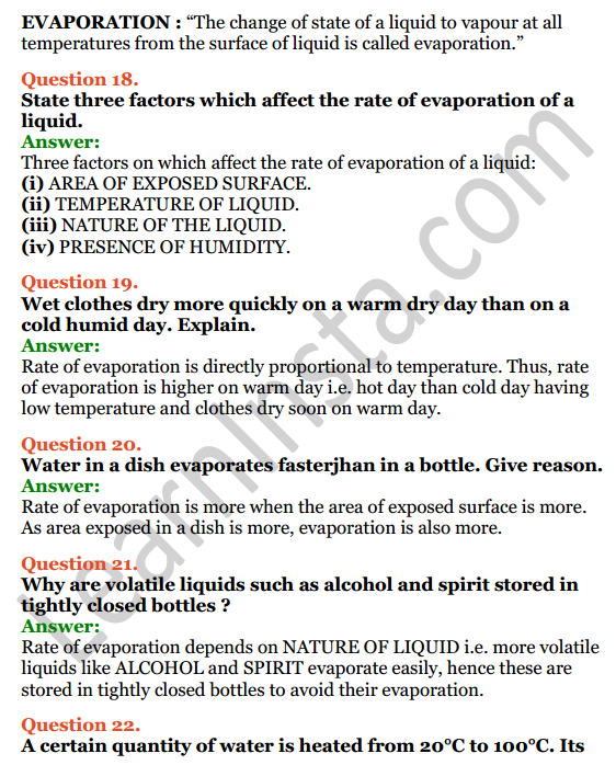 Selina Concise Physics Class 8 ICSE Solutions Chapter 1 Matter Selina Concise Physics Class 8 ICSE Solutions Chapter 1 Matter