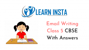 Email Writing Format Class 5 Examples, Questions