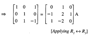 Matrices Class 12 Important Extra Questions Maths Chapter 3