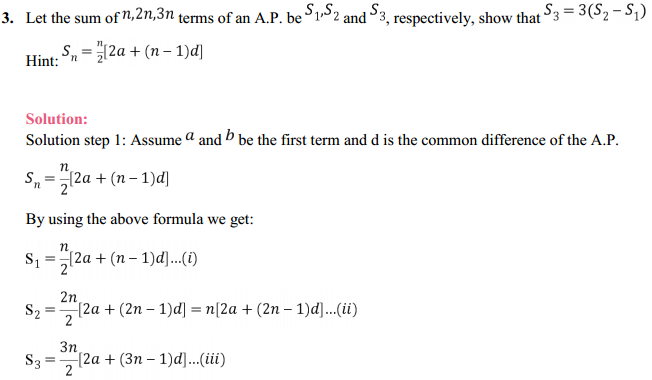 NCERT Solutions for Class 11 Maths Chapter 9 Sequences and Series ...