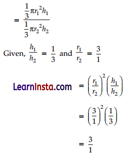 CBSE Sample Papers for Class 10 Maths Basic Set 9 with Solutions