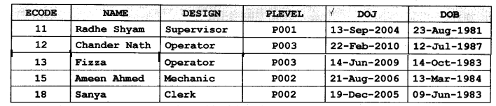 CBSE Sample Papers for Class 12 Informatics Practices Set 10 with Solutions