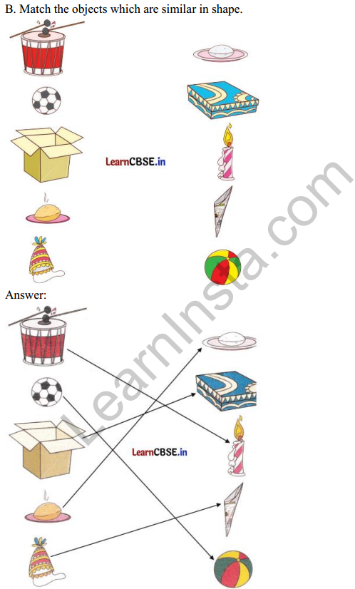 What is Long? What is Round? Class 1 Question Answer Solutions Maths ...