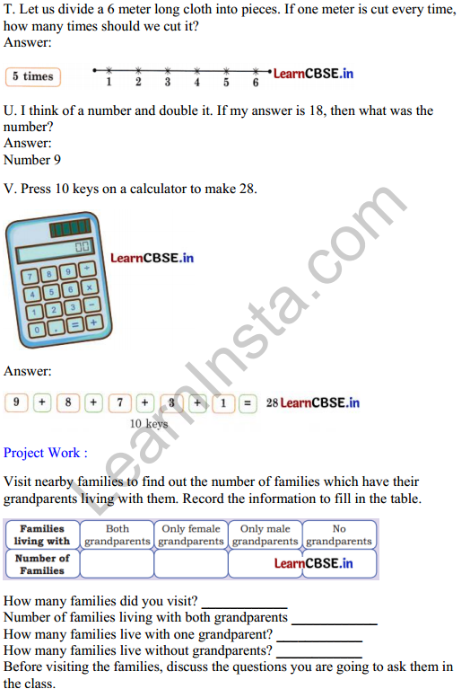 Joyful Mathematics Class 2 Solutions Chapter 11 Data Handling