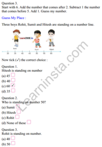 Fun with Numbers Class 2 Worksheet with Answers Maths Chapter 3