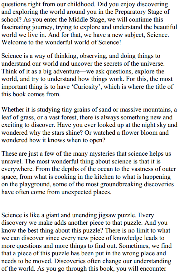 The Wonderful World of Science Class 6 Notes Science Chapter 1