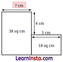 Perimeter and Area Class 6 Solutions Question Answer