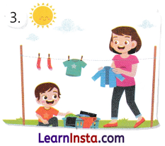 Family and Friends Class 3 Worksheet with Answers EVS Chapter 1