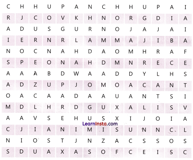 Family and Friends Class 3 Worksheet with Answers EVS Chapter 1