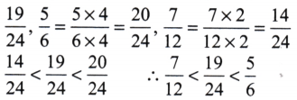 Fractions Class 6 Solutions Question Answer