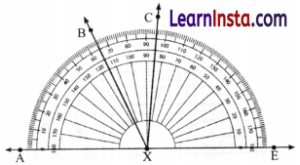 Lines and Angles Class 6 Solutions Question Answer