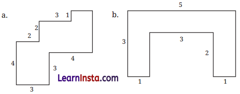 Perimeter and Area Class 6 Solutions Question Answer
