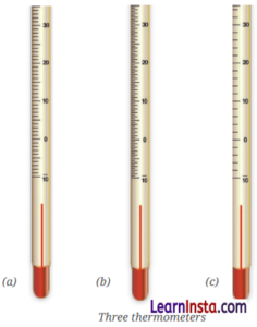 Temperature and its Measurement Class 6 Question Answer Science Chapter 7