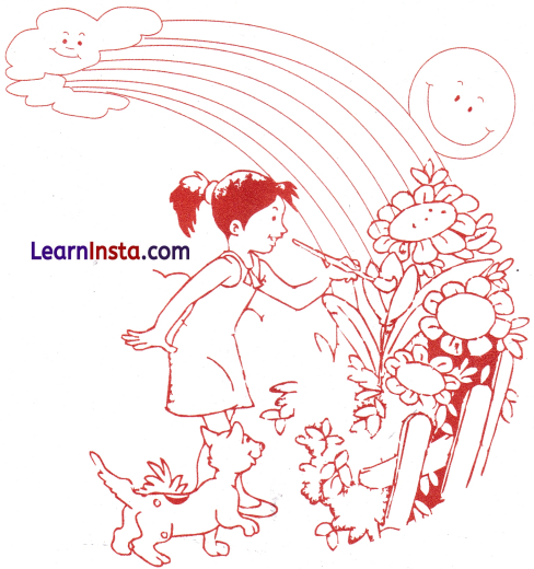 Anandi’s Rainbow Class 1 Worksheet with Answers English Chapter 9