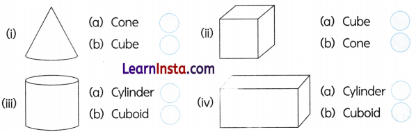 Shapes Around Us Class 2 Worksheet with Answers Maths Chapter 2