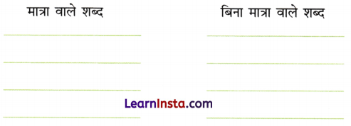 Class 4 Hindi Grammar Worksheet with Answers व्याकरण