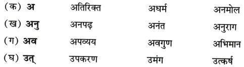Class 7 Hindi Grammar Worksheet with Answers व्याकरण