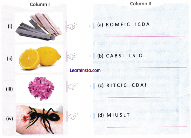 Exploring Substances Acidic Basic and Neutral Class 7 Worksheet with ...