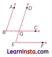 Parallel and Intersecting Lines Class 7 Extra Questions Maths Chapter 5