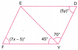 Quadrilaterals Class 8 Worksheet with Answers Maths Chapter 4